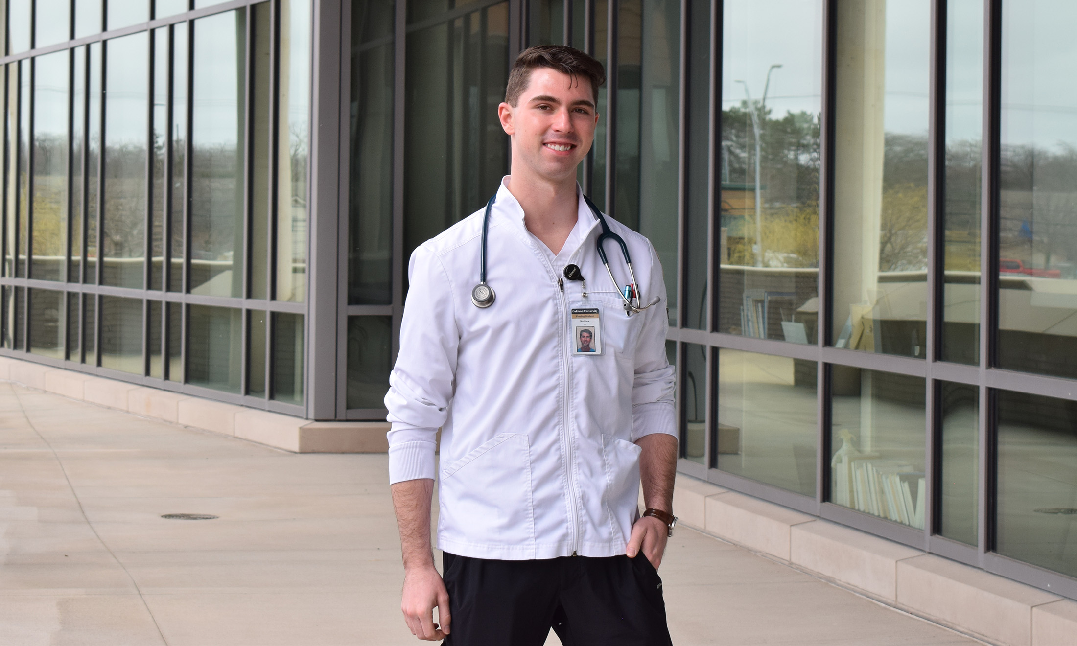 April Nursing Student Spotlight Matthew Adamski